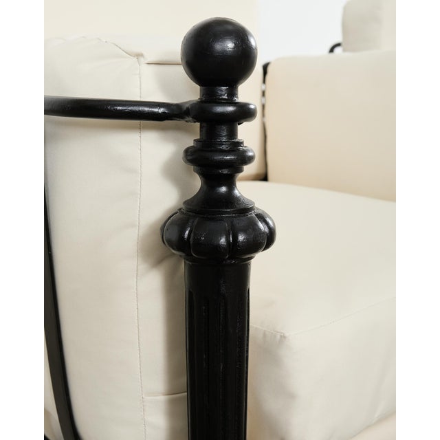 Pair of Michael Taylor Style Montecito Garden Chairs | Chairish