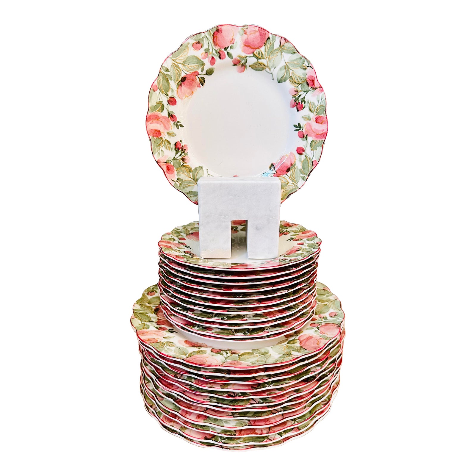 Vintage Set of Precious by Nikko Tableware 12 Dinner Plates and 12 ...