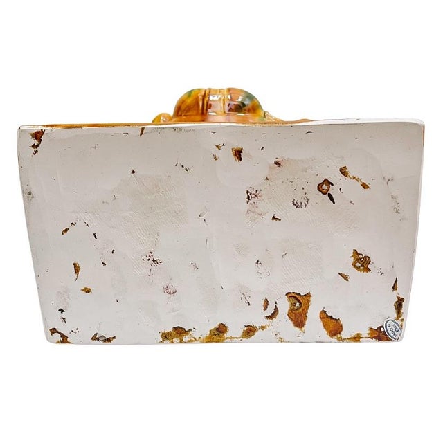 Large Scale Chinese Sancai Tang Style Camel Dragon Saddle | Chairish