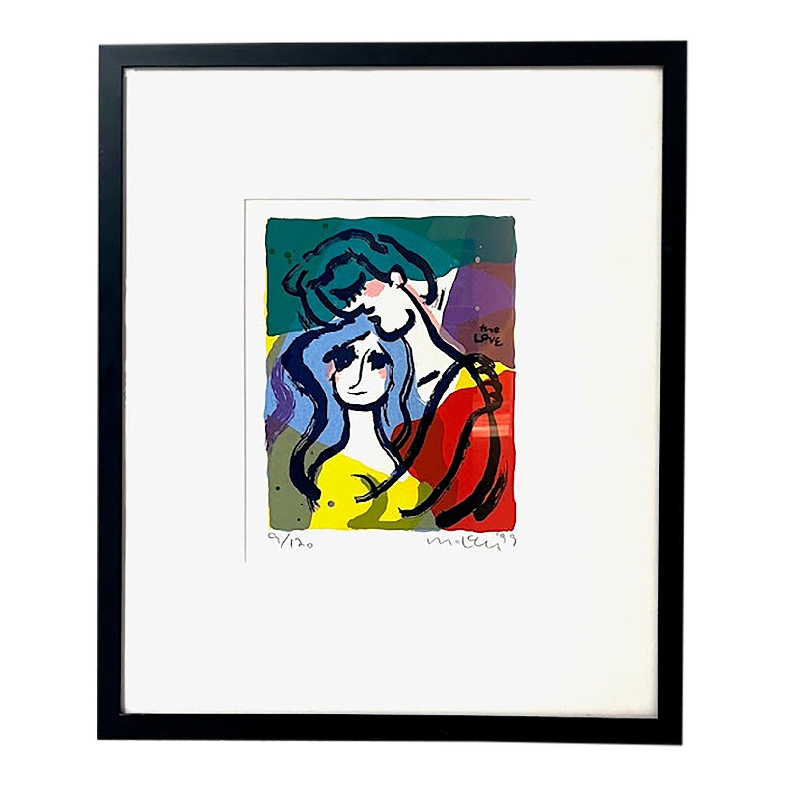 1999 Michael Leu Signed and Numbered Limited Edition "The Love ...