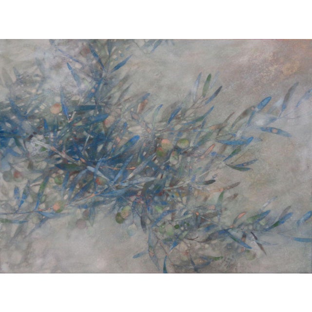 "Wind II" Contemporary Nihonga Painting | Chairish