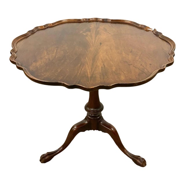 Vintage Imperial Furniture 30 Genuine Mahogany Tilt Top Pie Crust Table Chairish