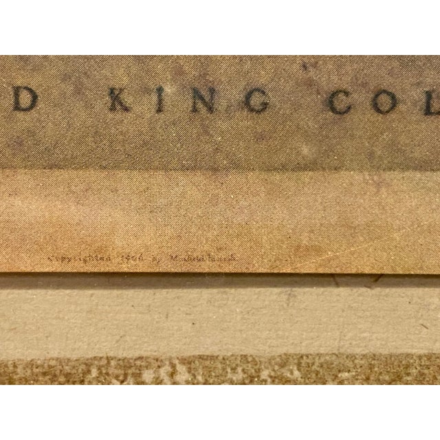 Antique Framed Signed King Cole Bar St. Regis Hotel Nyc Maxfield Parrish Mural | Chairish