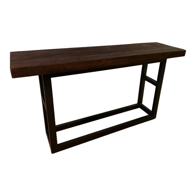 Pottery Barn Griffin Console Table | Chairish