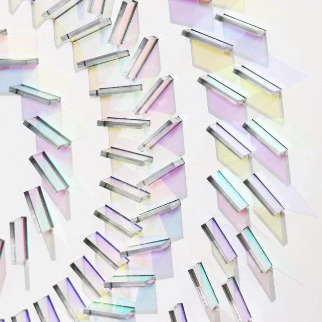 Circle 11 - Dichromatic Glass Sculptural Artwork Original Artwork by ...