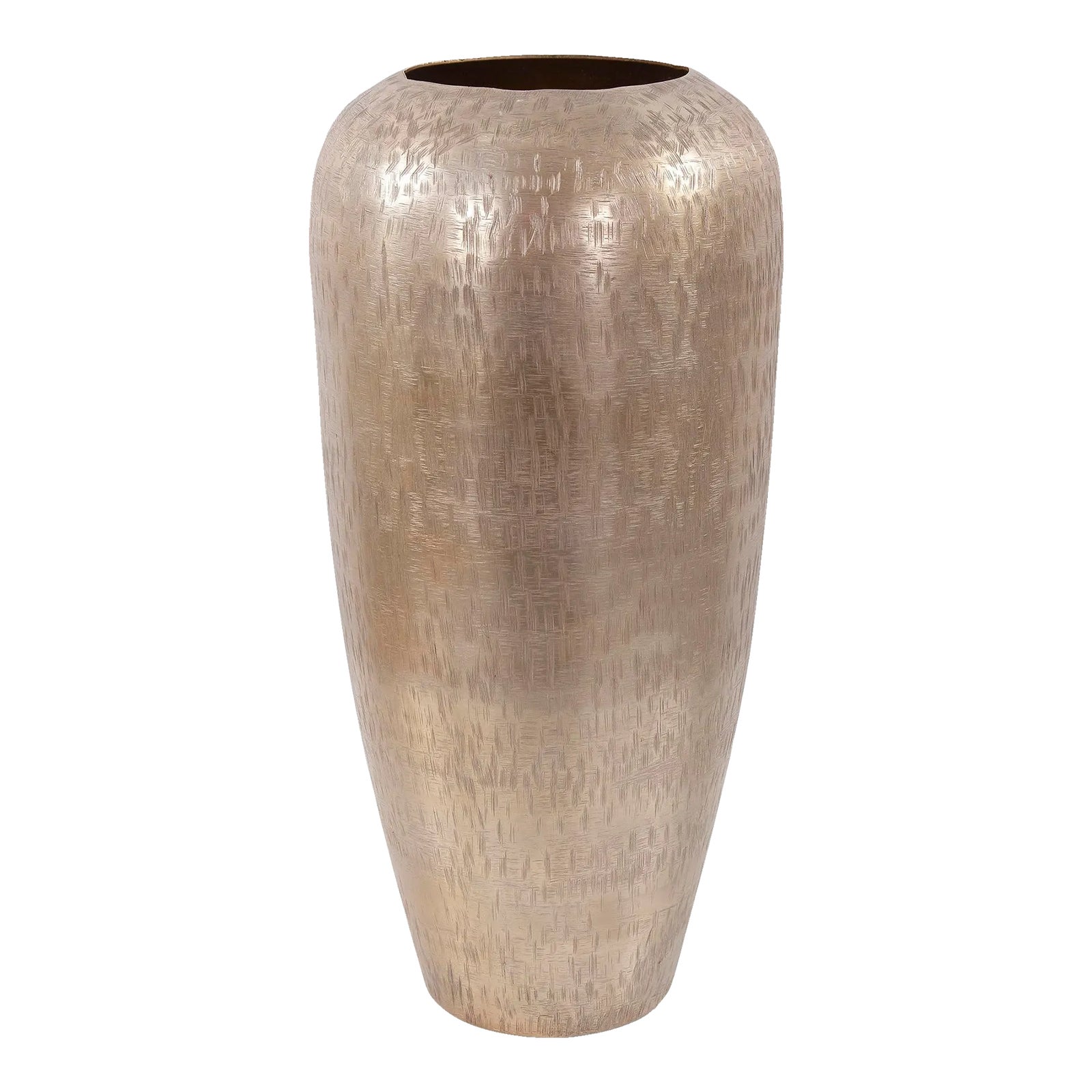 The Etched Crossways Classic Torpedo Vase, Large | Chairish