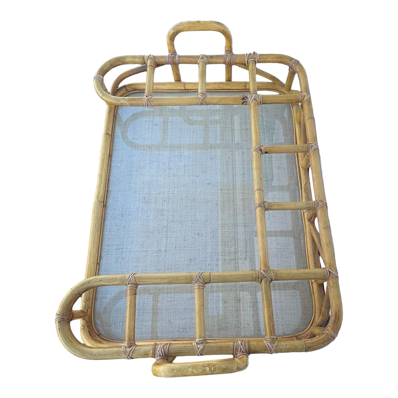 1960s Vintage Palm Beach Bamboo Bar With Stand | Chairish