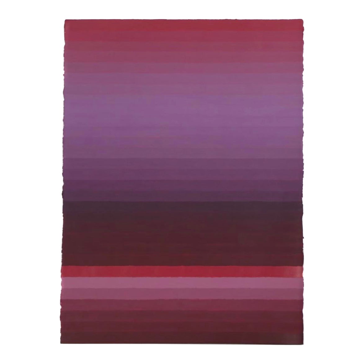 Late 20th Century Marjorie Shaw Kubach Acrylic Color Field Gradient ...
