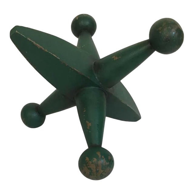 Large Wood Jack | Chairish