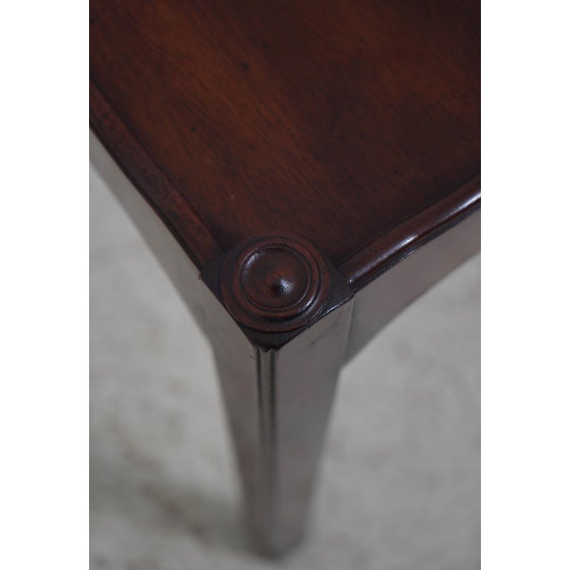 Kittinger Chippendale Style Mahogany Occasional Table | Chairish