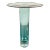 Large Brim Aqua Blue Blenko Vase | Chairish