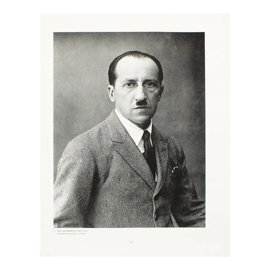 1991 After Photographic Portrait (1925) of Piet Mondrian, Black and ...
