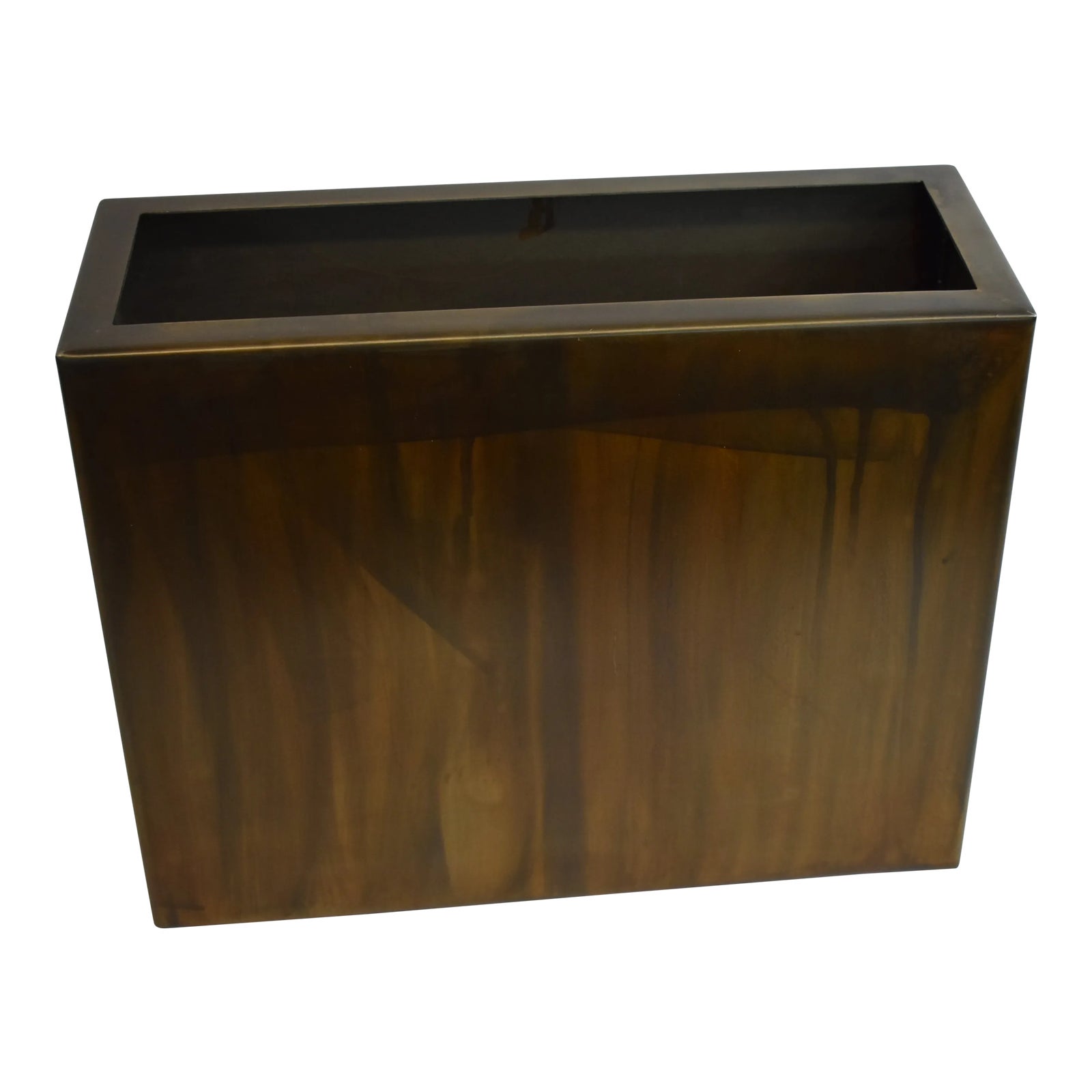 Handmade Rectangular Vase | Chairish