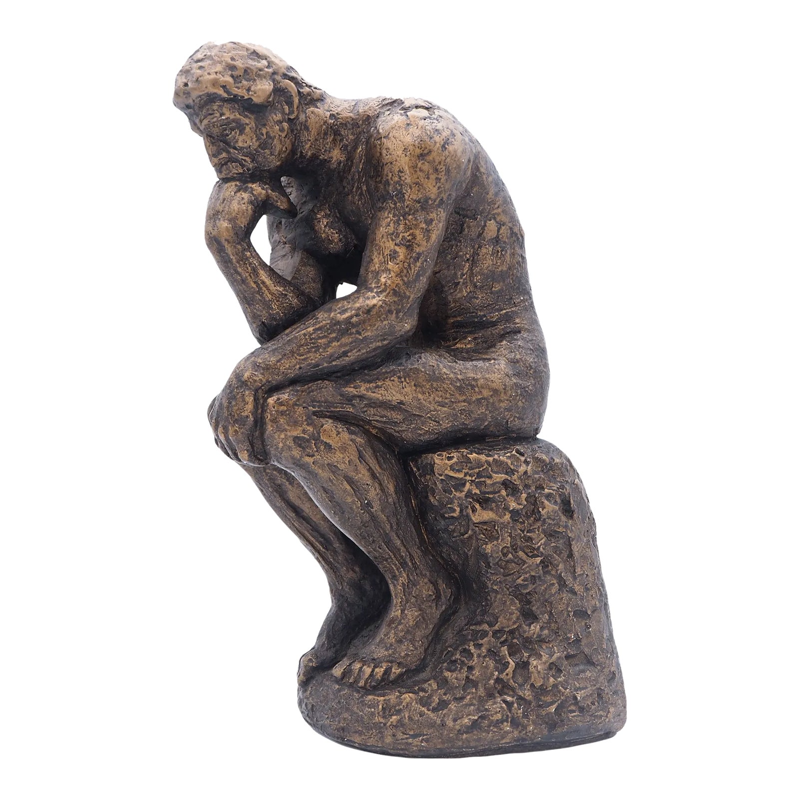 Austin Productions "The Thinker" Sculpture, Signed 1961 | Chairish