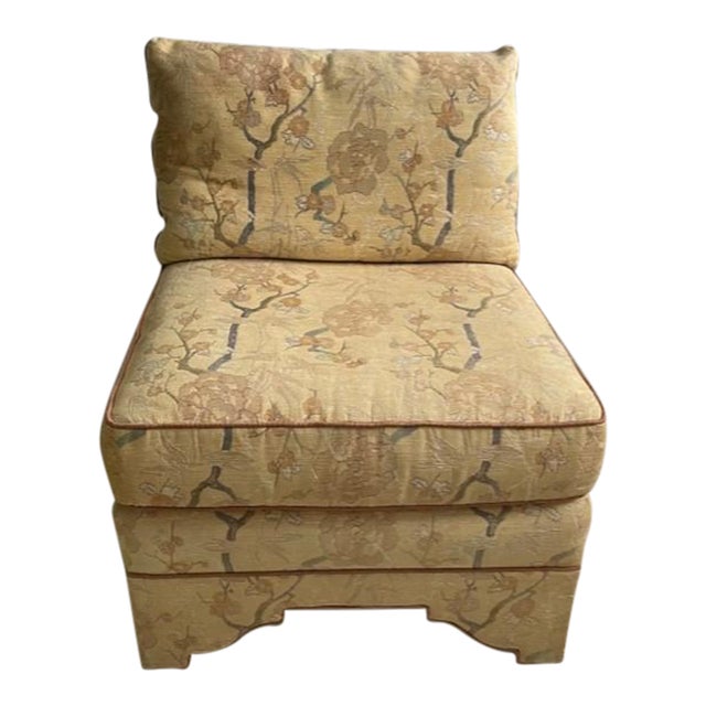 Vintage Hickory Slipper Chair | Chairish