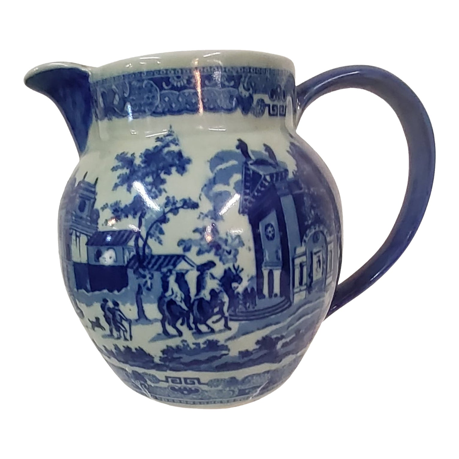 Antique Victoria Ware Ironstone Pitcher | Chairish