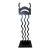 20th Century Black Painted Wood Sculpture by Gary Kahn | Chairish