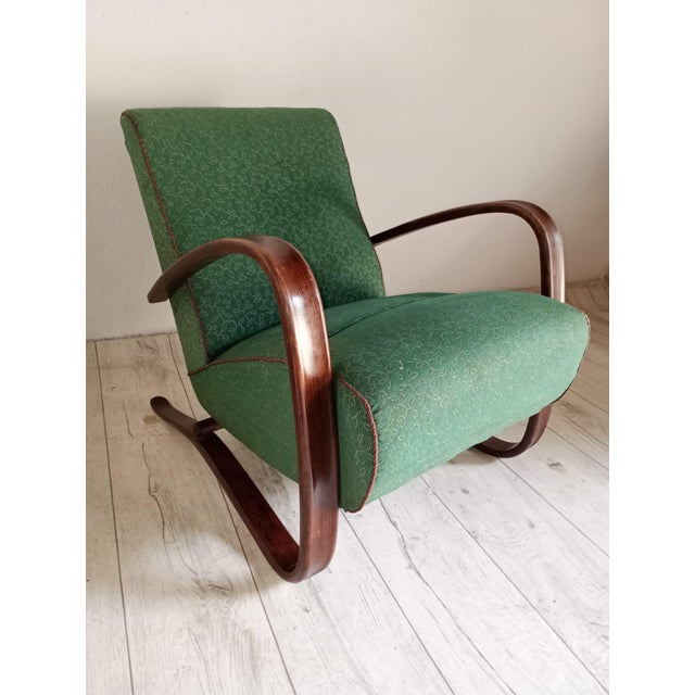 Armchair H269 by Jindřich Halabala for Up Závody, 1930s | Chairish