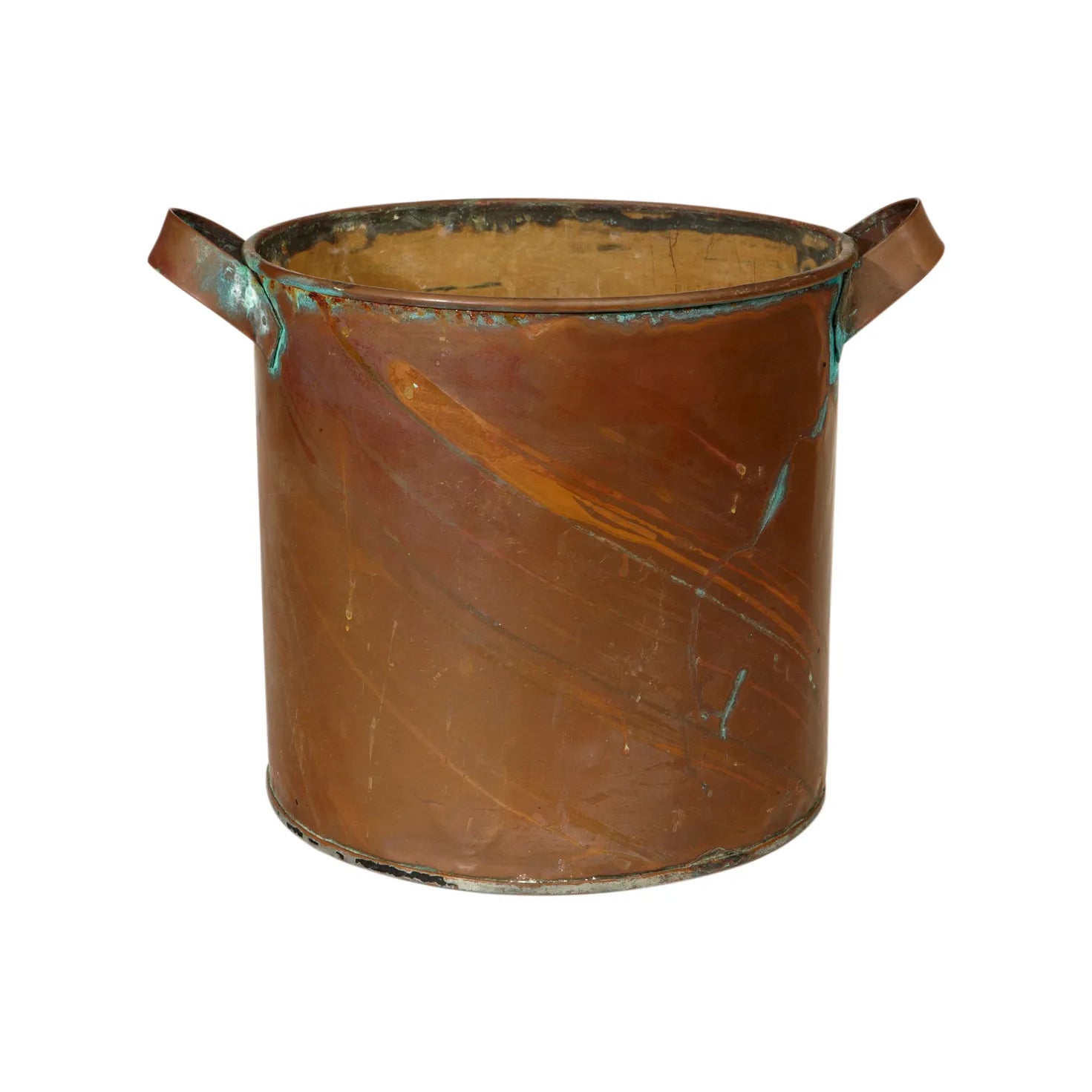 Hand-Forged Cooper Pot | Chairish