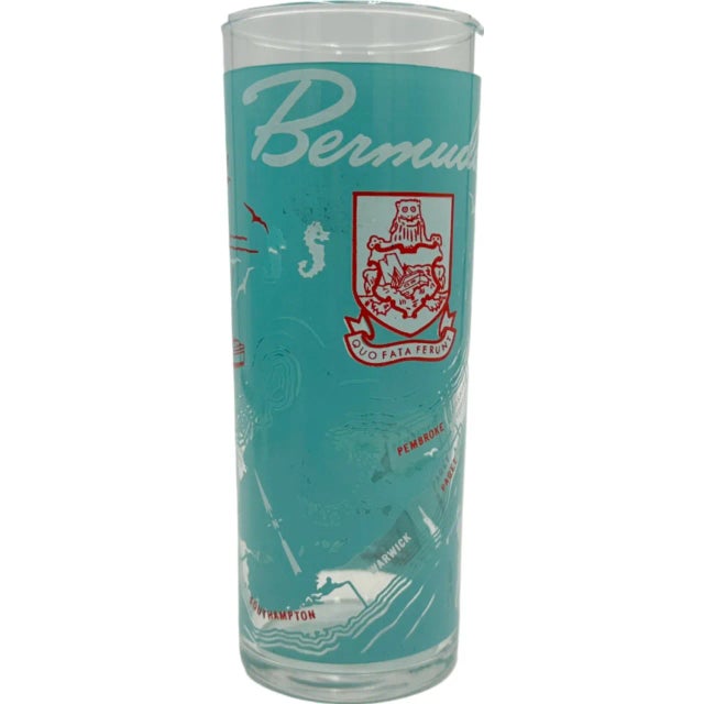 Vintage Bermuda Collins Highball Cocktail Glasses Barware- Set of 6 ...