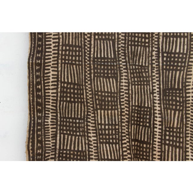 Tribal Plaid African Mudcloth | Chairish