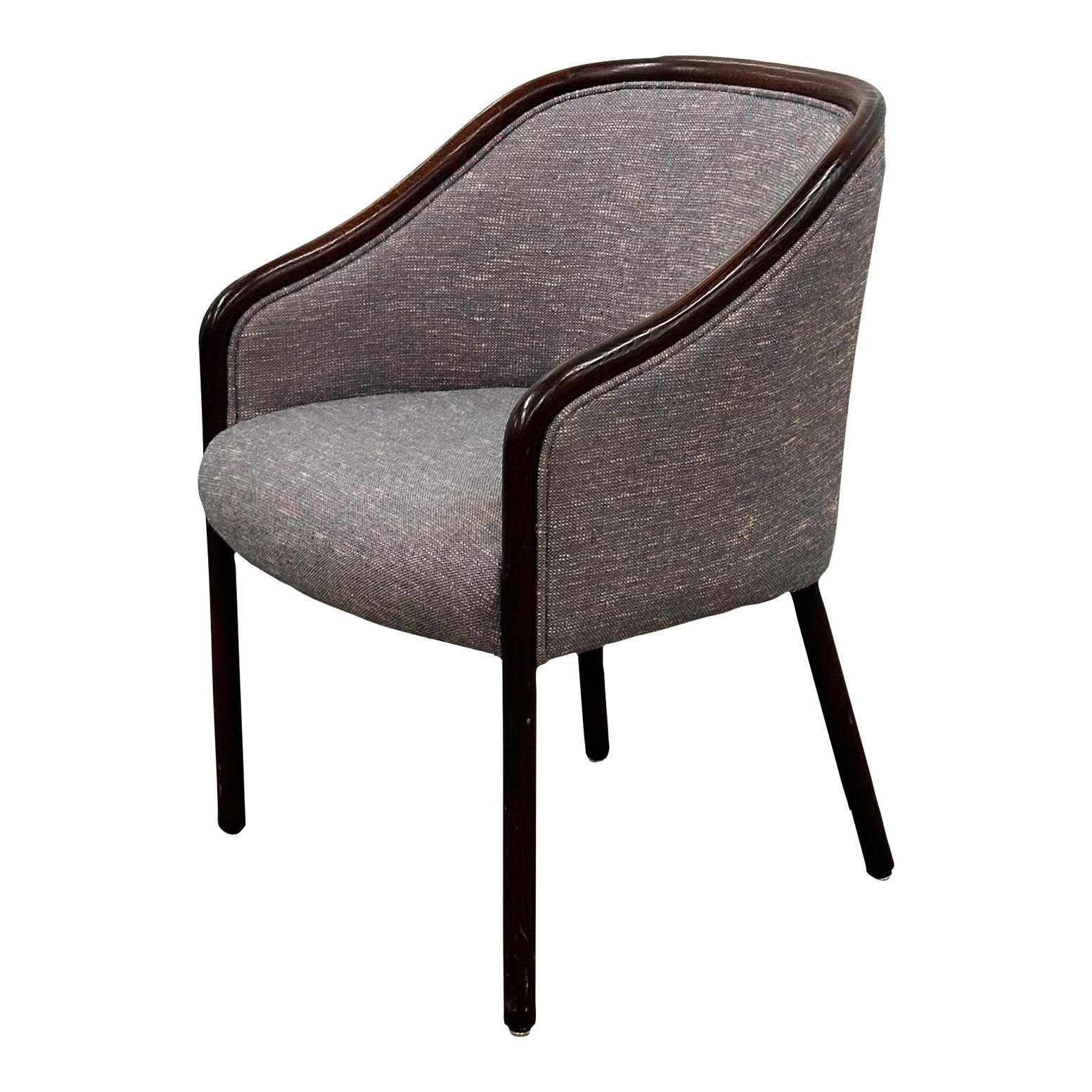 1980s Banker Chair Attributed to Ward Bennett for Brickell Associates ...