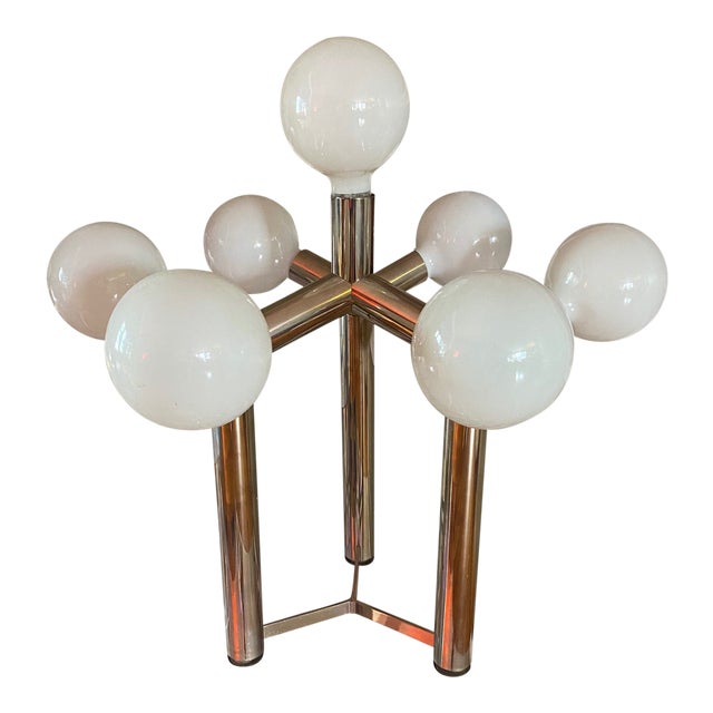 Space Age Atomium Table Lamp Designed by J. T. Kalmar, Vienna, 1970 ...