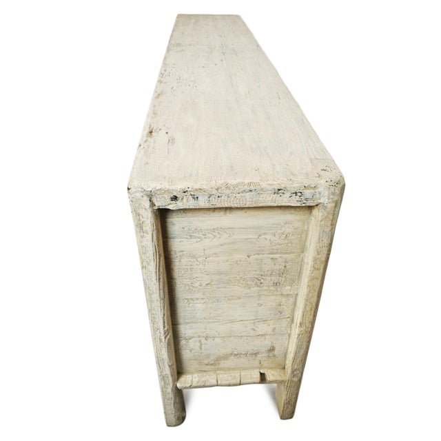 Mid 20th Century Vintage Ocean Washed Sideboard | Chairish