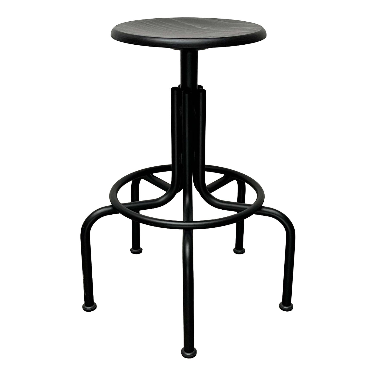 German Industrial Swivel Stool from Lambert | Chairish