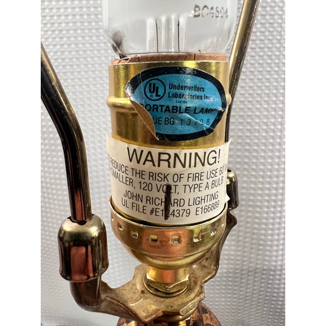 Vintage John Richard Lighting Pagoda Style Column Table Lamp - in the ...