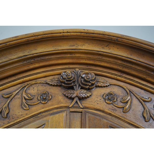 Henredon French Louis XV Style 2 Door Armoire | Chairish