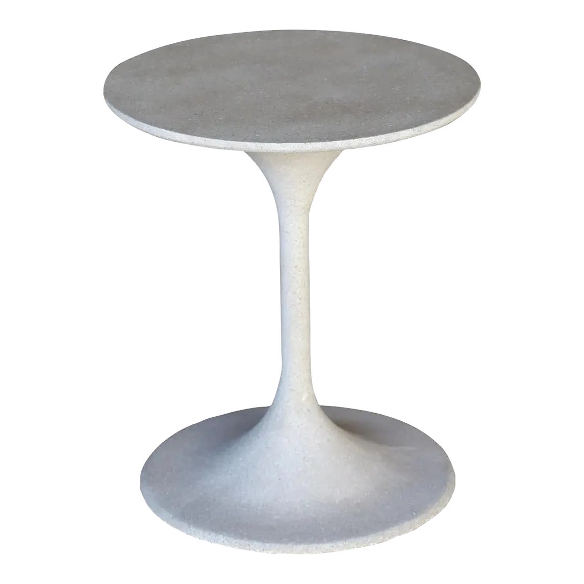 Cast Resin 'Spindle' Table, Aged Stone Finish by Zachary A. Design ...