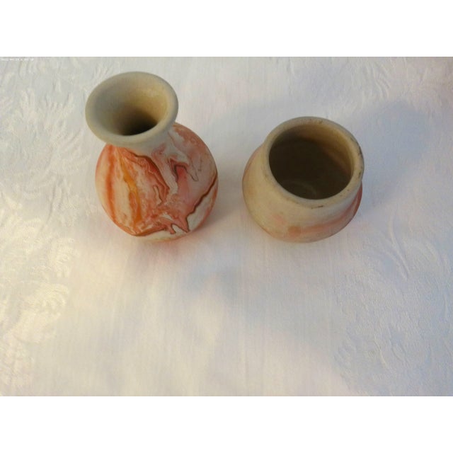 1970s Nemadji Pottery Dessert Flame Pots, S/3 | Chairish