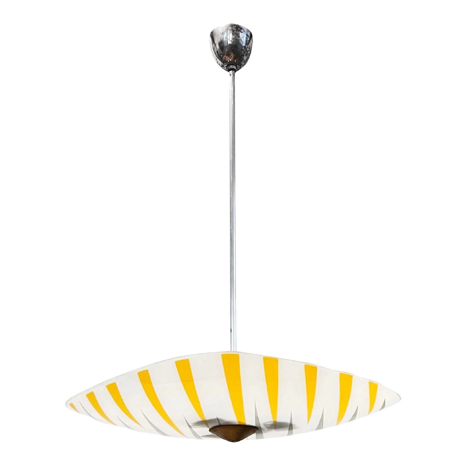 Parasol Ceiling Lamp in the Brussels Style, Napako Czechoslovakia 1960s ...