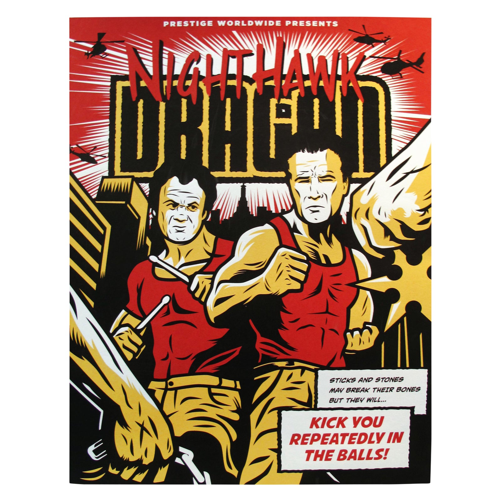 2010s American Step Brothers Movie Poster, Nighthawk Dragon | Chairish