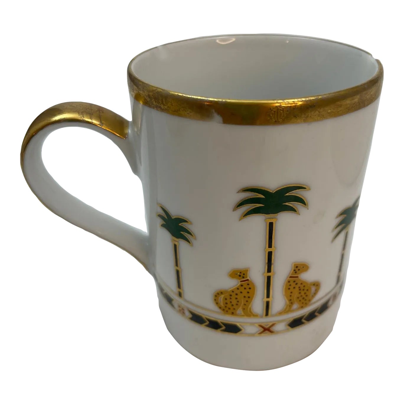 Christian Dior Casablanca Mug Fine China Porcelain Japan (Chipped ...