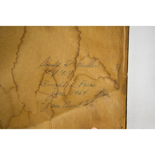 1964 Framed Reproduction Gallery Posters by Toulouse- Lautrec - A Pair ...