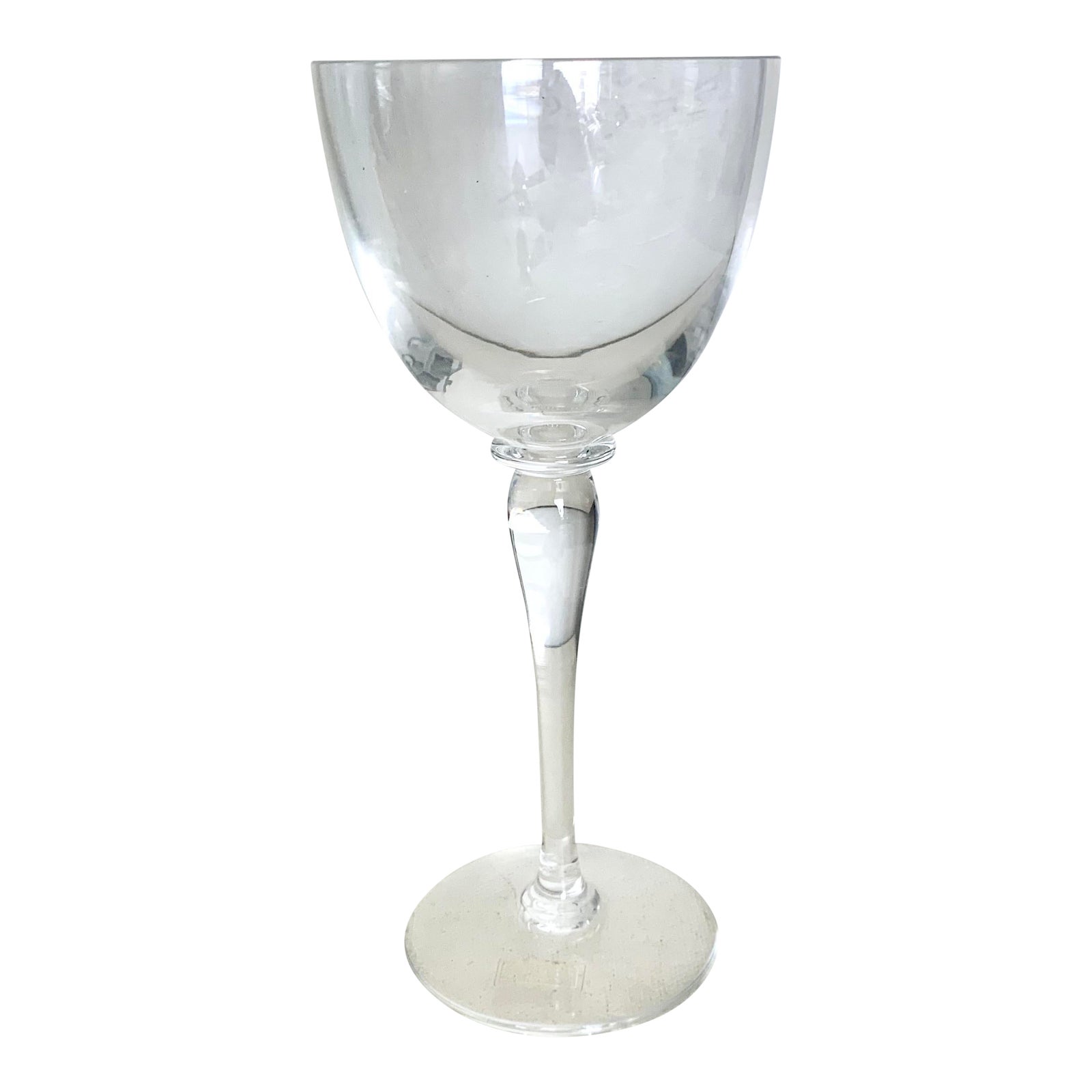 Cristal Saint Louis Amadeus #3 Wine Glass | Chairish