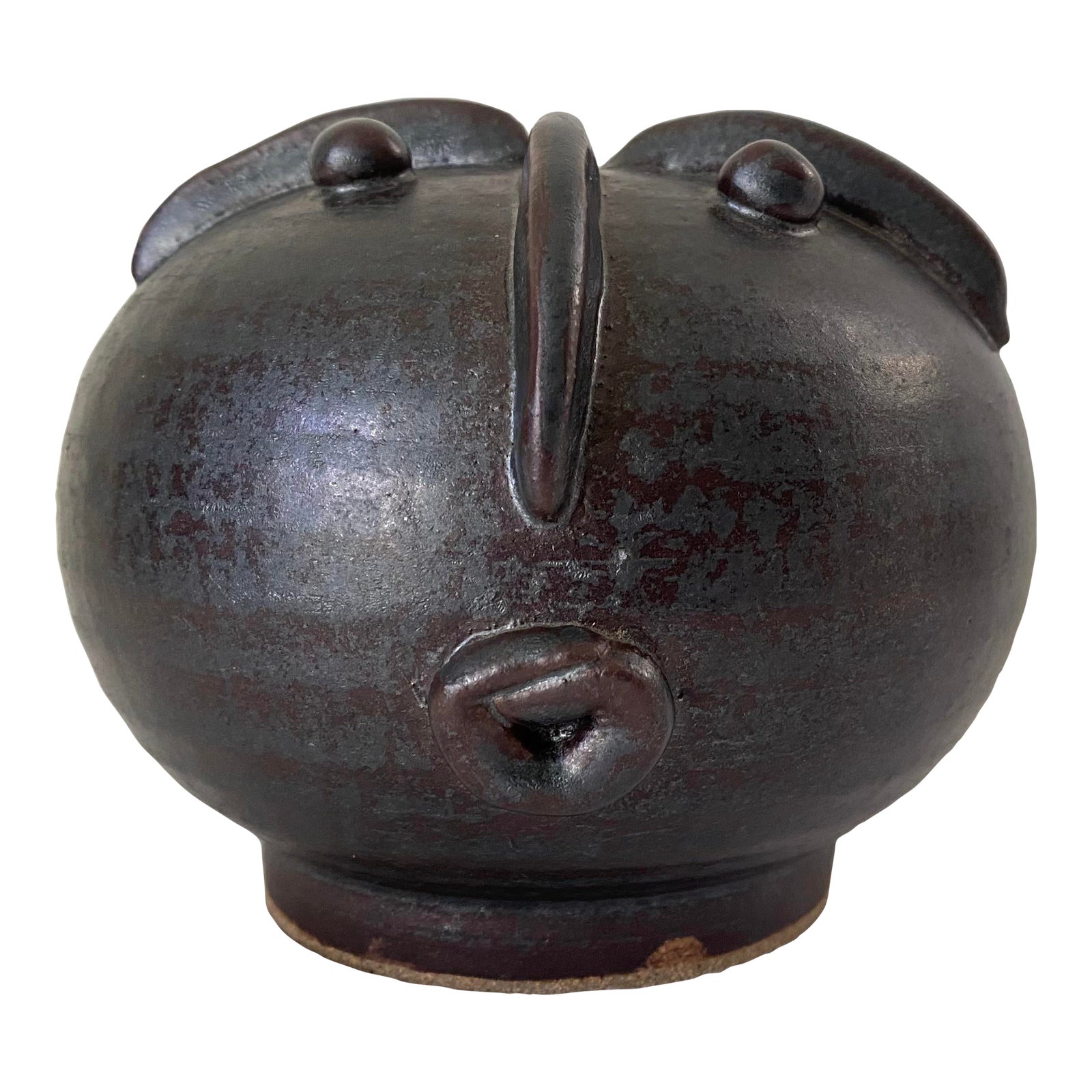 Vintage Ceramic Decorative Head | Chairish