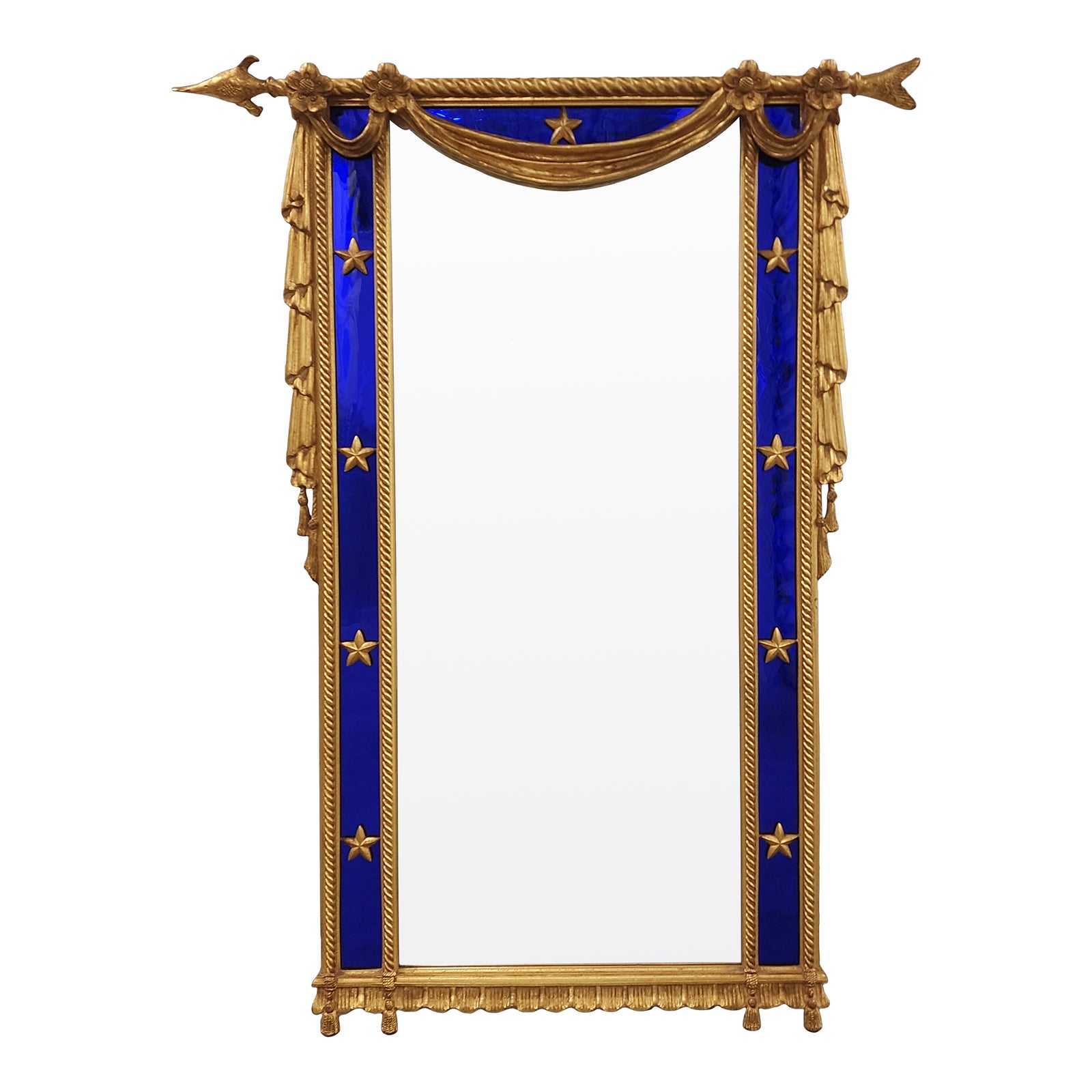 Carver's Guild Star Regalia Mirror by Designer Carol Canner | Chairish