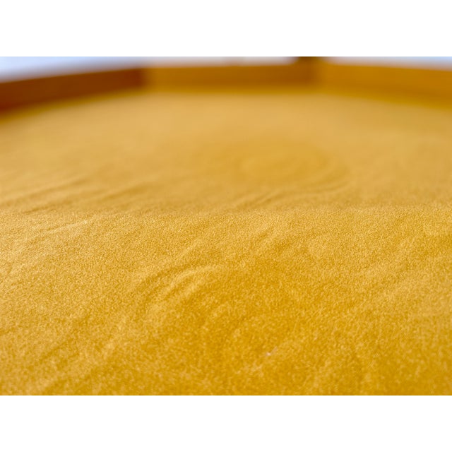 1970s Hand-Painted Hollywood Regency Chinoiserie Octagonal Velvet ...