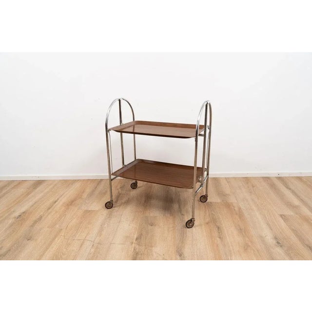 Foldable Serving Trolley by Bremshey & Co., 1960s | Chairish