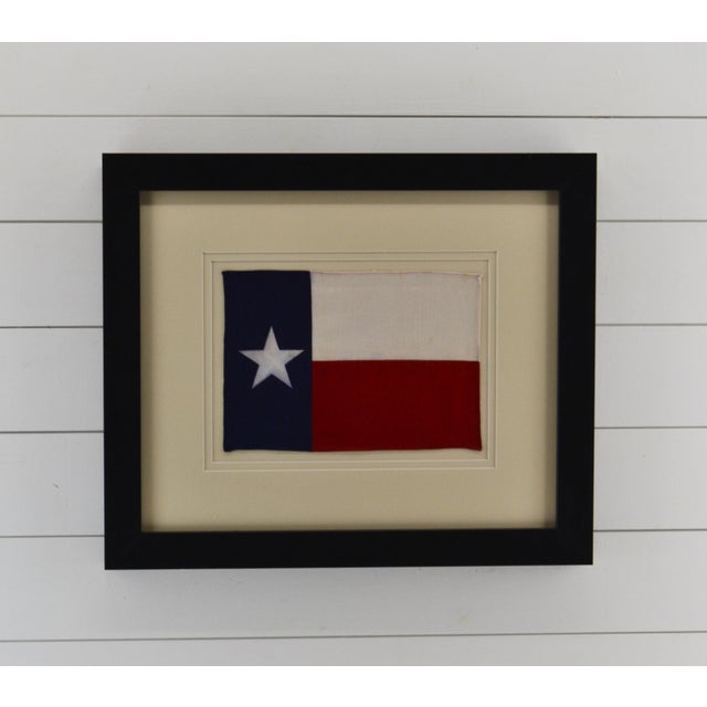 Vintage Texas State Flag Circa 1936 Framed | Chairish