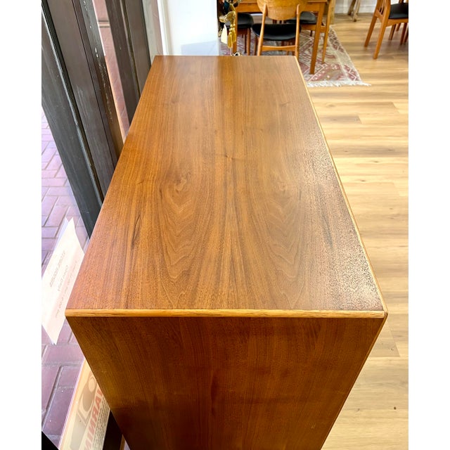 1960s Refinished Mid Century Lane Perception Walnut Wood Dresser | Chairish