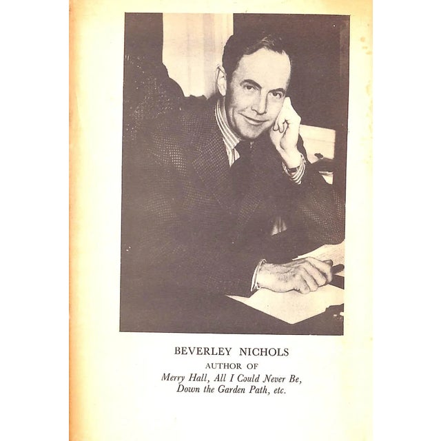 "Merry Hall" Book 1954 Nichols, Beverley | Chairish