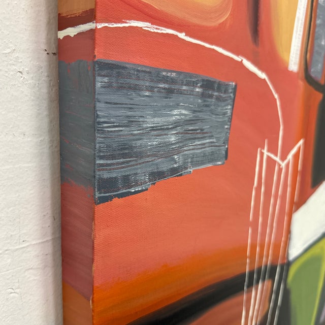 Thai Artist Narudom Wongwitsiriporn Acrylic on Canvas | Chairish