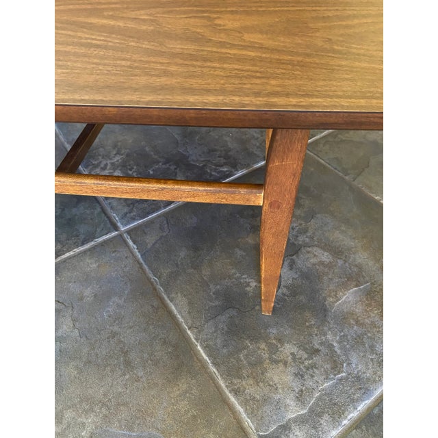 1960s Lane Mid-Century Surfboard Coffee Table With Magazine Rack | Chairish