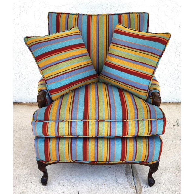 Vintage MCM Lounge Chair New Upholstery | Chairish