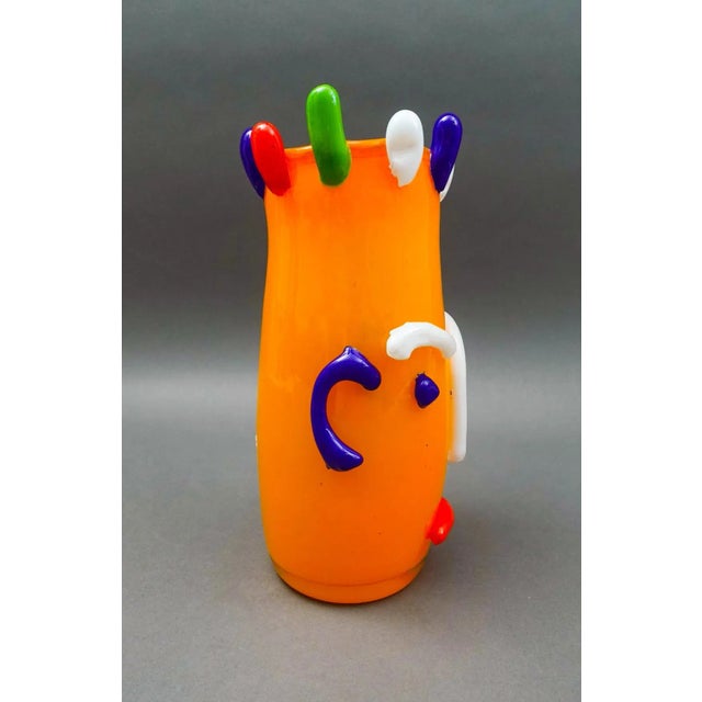 Late 20th Century Mihai Topescu Romania Signed Vintage Colorful Hand ...