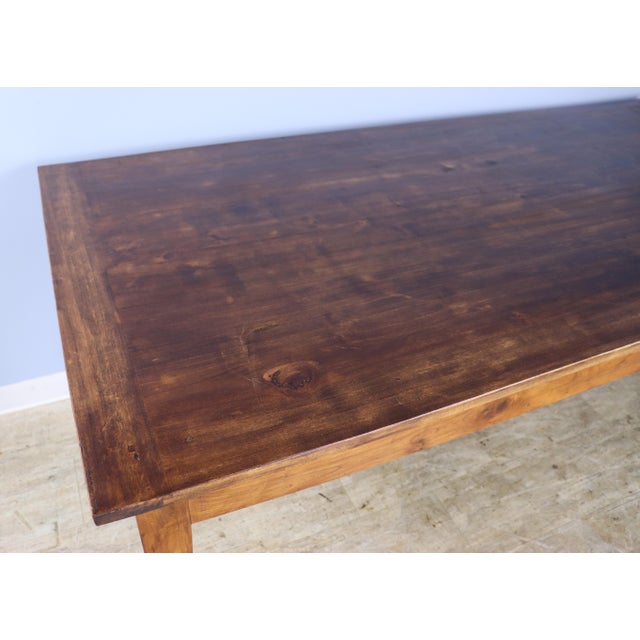 Mid 19th Century Country Fruitwood One Drawer & Breadboard End Farm ...